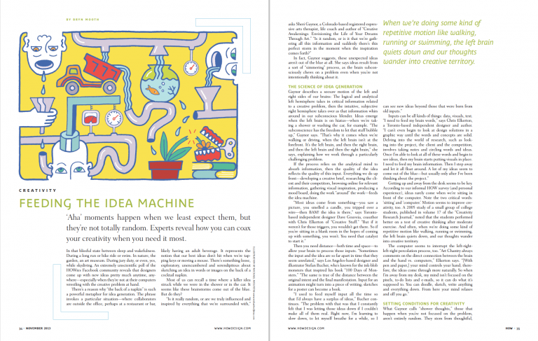 HOW creativity article | Bryn Mooth